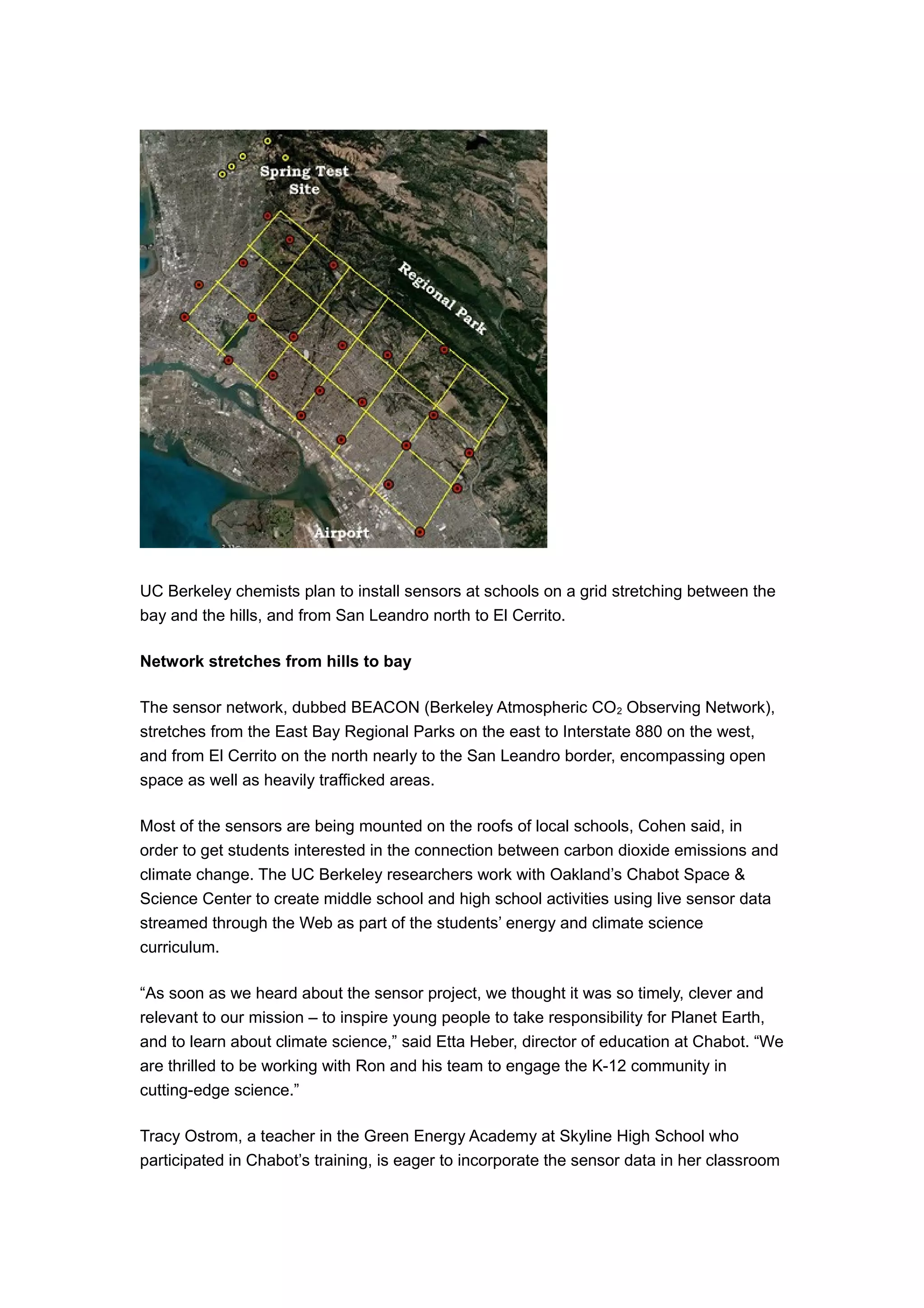 Uc Berkeley Installing First Co2 Sensor Network In Oakland Doc