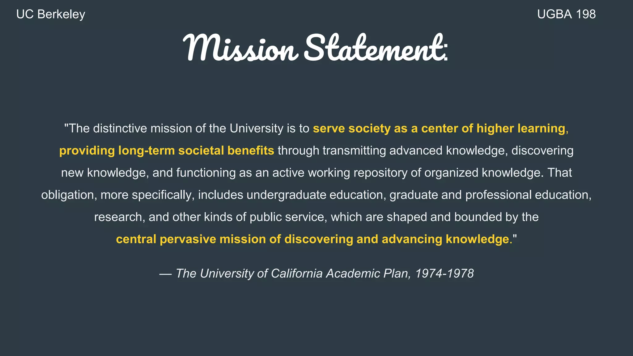 UC Berkeley - Social Media Strategies (Digital Marketing Today: F17) | PPT