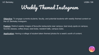 UC Berkeley - Social Media Strategies (Digital Marketing Today: F17) | PPT