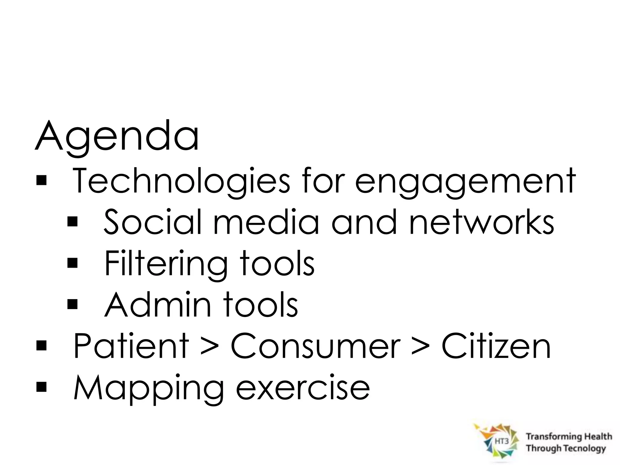 Engaging Consumers with Technology | PPT