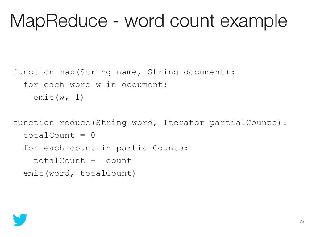Mapreduce Word Count Examplefunction