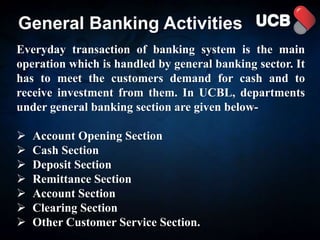 General Banking Activities | PPTX | Business Banking & Finance | Business