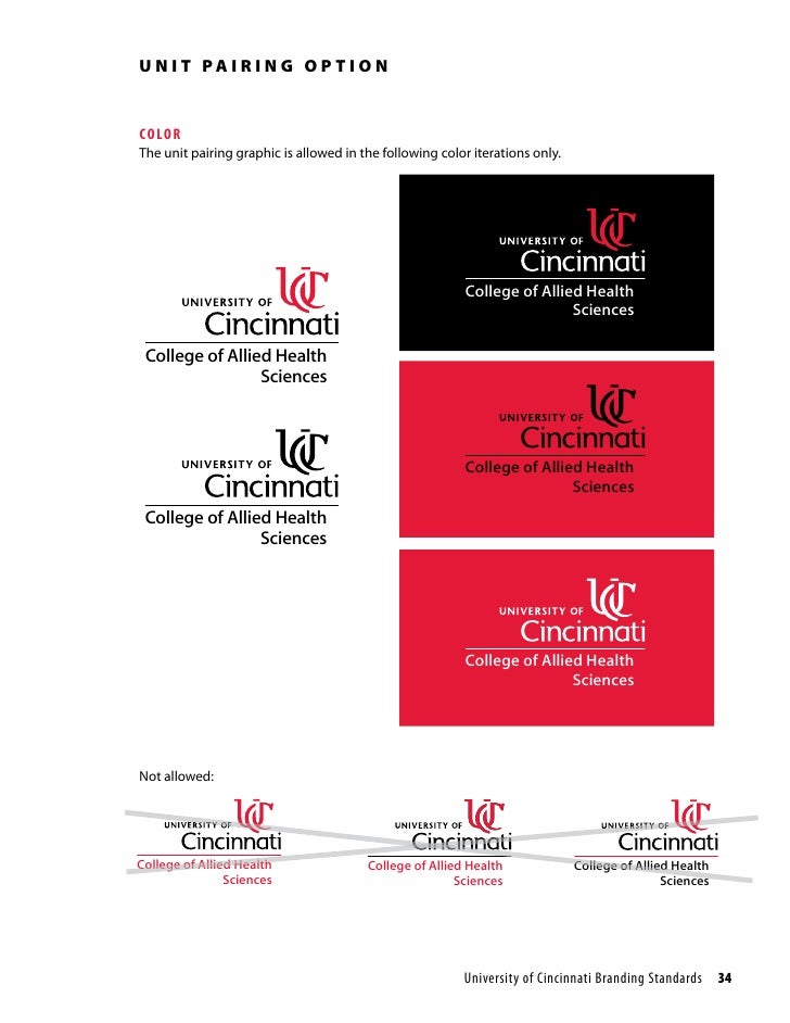 UC branding standards
