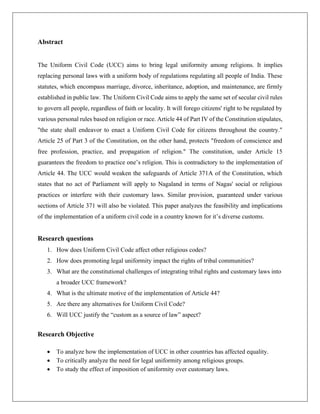 UCC and Tribal Rights - Synopsis.pdf