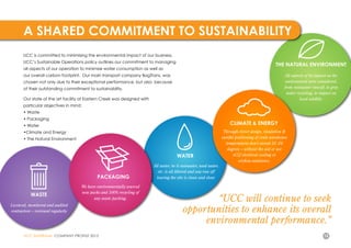 UCC Australia - Company Profile | PDF