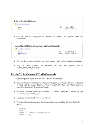Uccn1003 -may10_-_lab_09_-_wireshark_analysis_live_capture | PDF