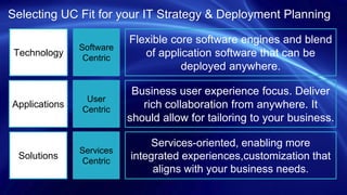 Considerations for UC and cloud deployments | PPT