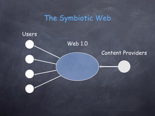 Autonomy, Privacy, The Symbiotic Web | PPT