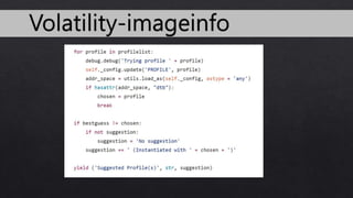 UCCU how to basic memory forensics | PPT