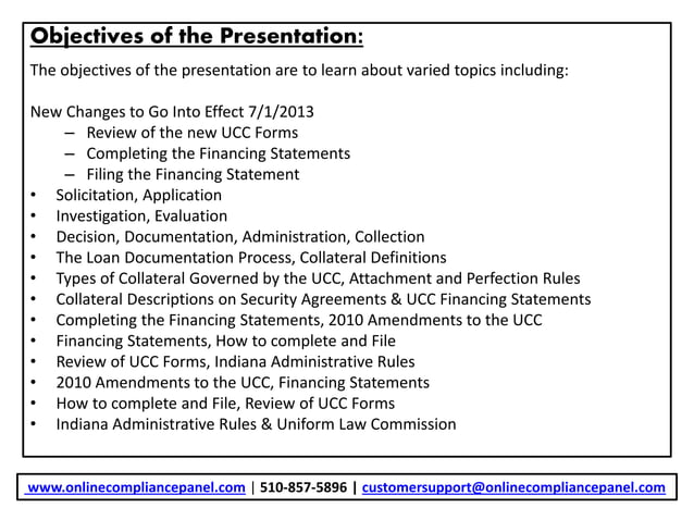 Ucc uniform commercial code | PPT