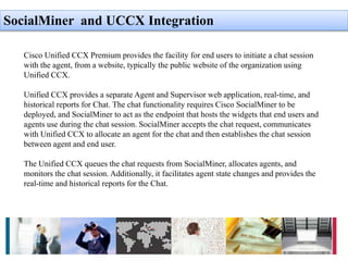 Uccx social miner_presentation_v01 | PPT