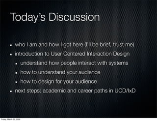 User-Centered Interaction Design | PDF