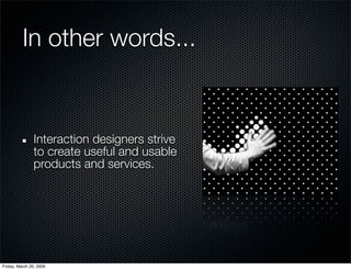 User-Centered Interaction Design | PDF