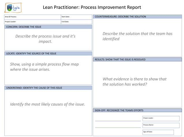 UCD Agile A3 Lean Practitioner report.pptx
