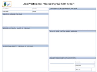 UCD Agile A3 Lean Practitioner report.pptx