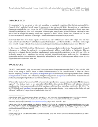 UC Davis Olive Oil Study Final 071410 | PDF