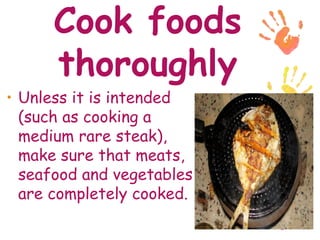 food hygiene practice | PPT