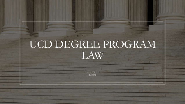 Ucd degree program presentation | PPT