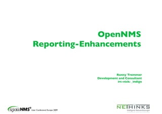 OpenNMS Reporting - Enhancement | PDF
