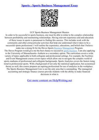 Ucf Application Essay | PDF