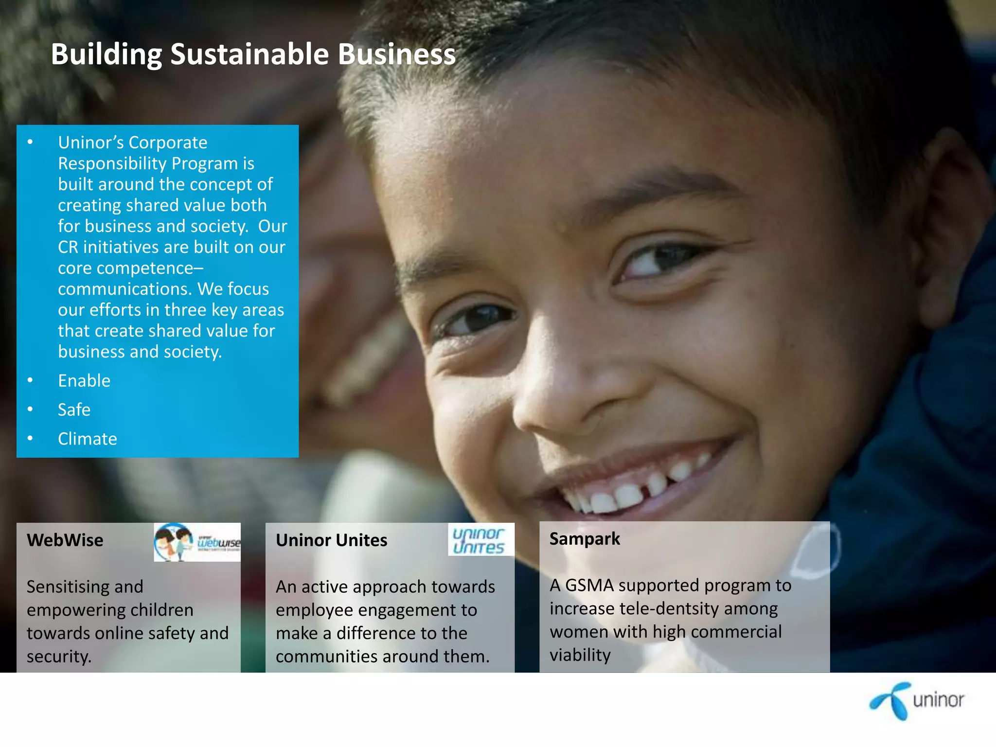 Uninor Corporate Presentation | PPT