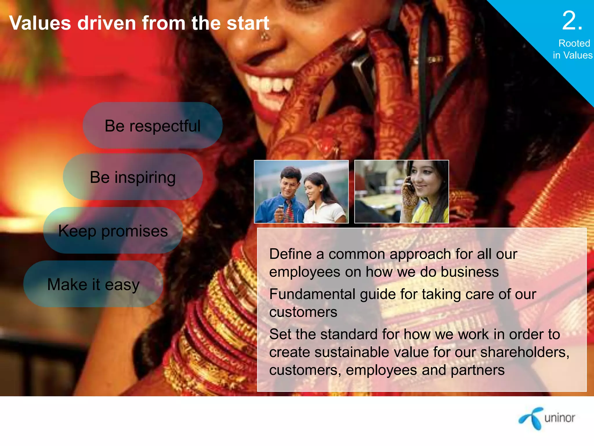 Uninor Corporate Presentation | PPT