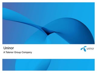 Uninor Corporate Presentation | PPTX