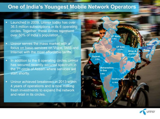 Uninor Corporate Presentation | PPT