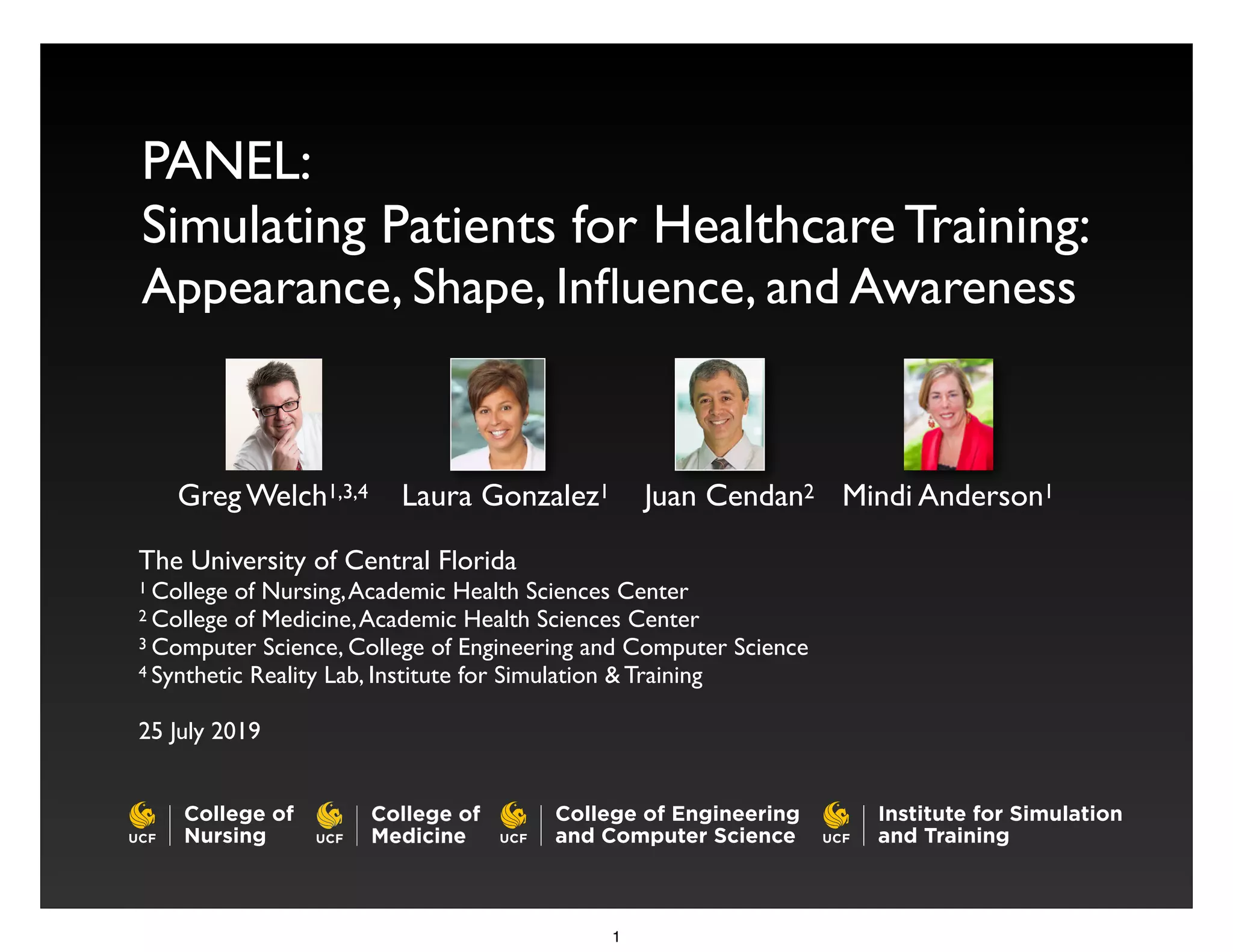 Simulating Patients for Healthcare Training: Appearance, Shape ...