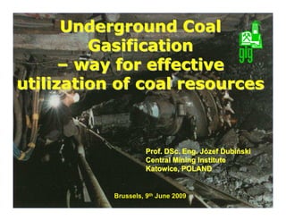 Definisi dan Prinsip Kerja UCG( Underground Coal Gasification) yang ada di dalam tambang bawah ...