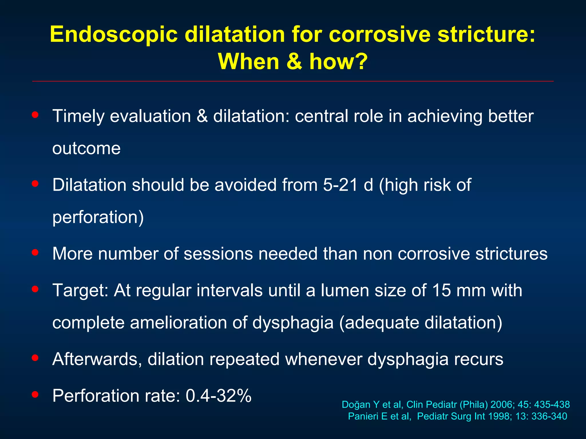 Corrosive esophageal injury | PPT