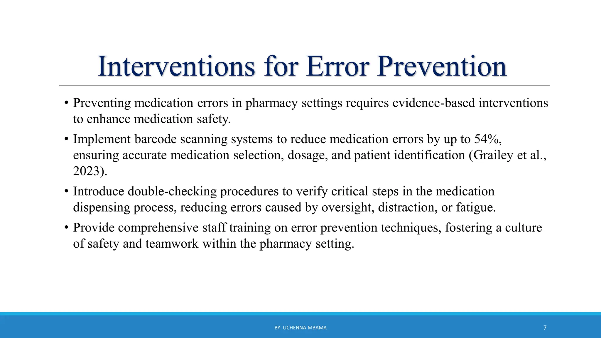 The prevention of medication errors PPT.pptx