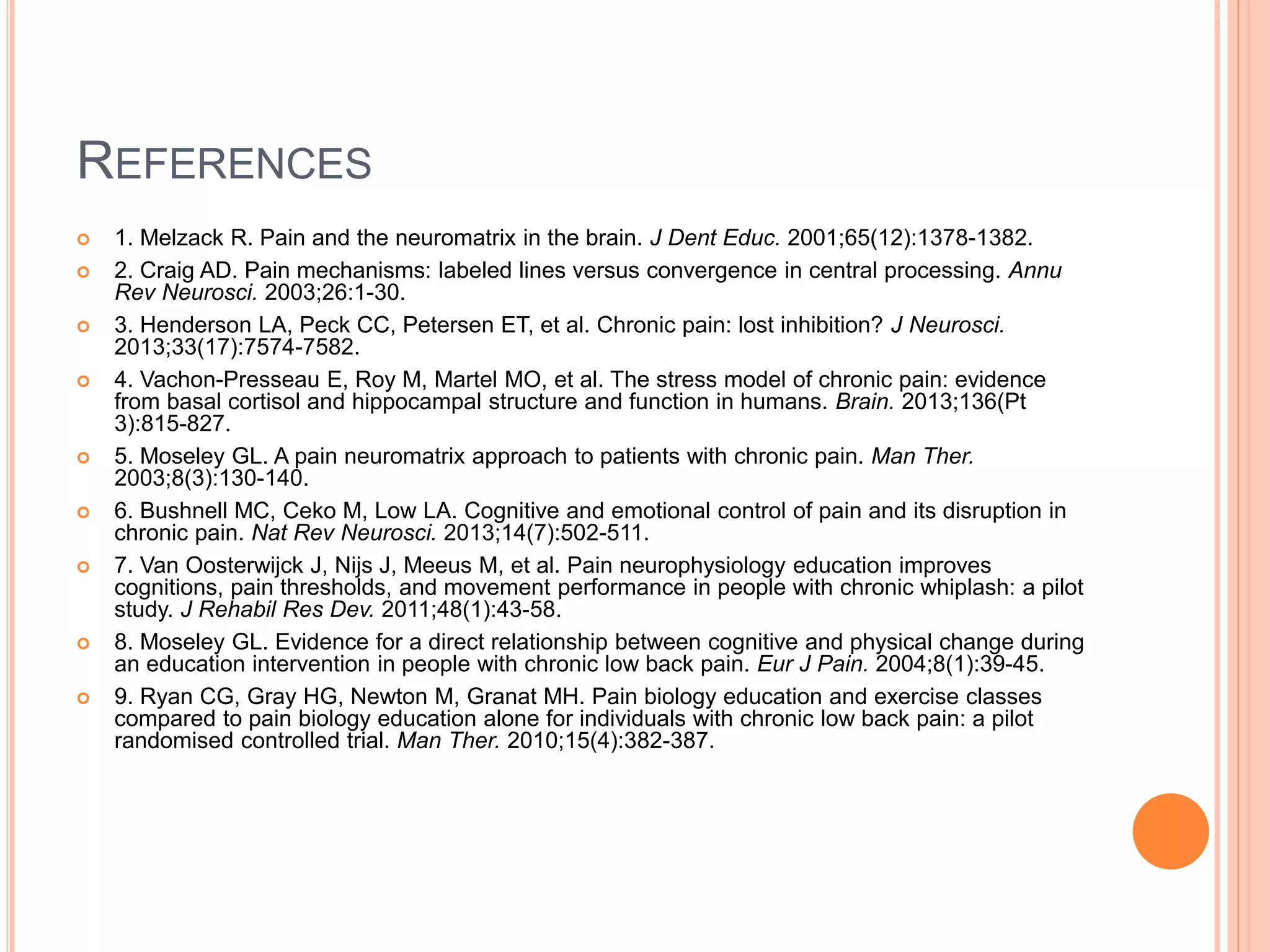 Uch Pain Presentation | PPTX
