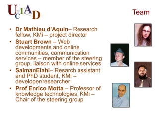 UCIAD overview | PPT