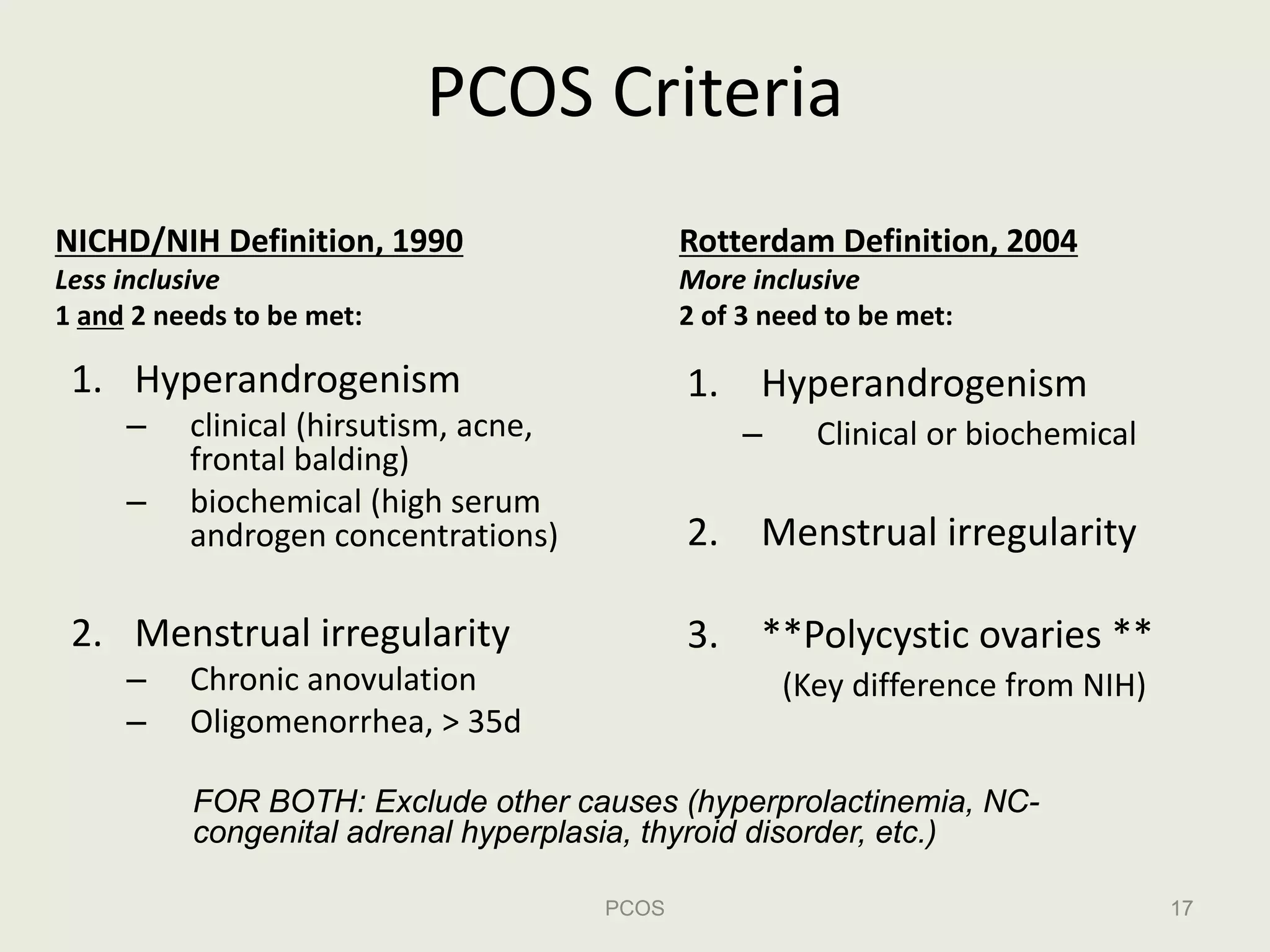 Polycystic Ovary Syndrome (PCOS) | PDF