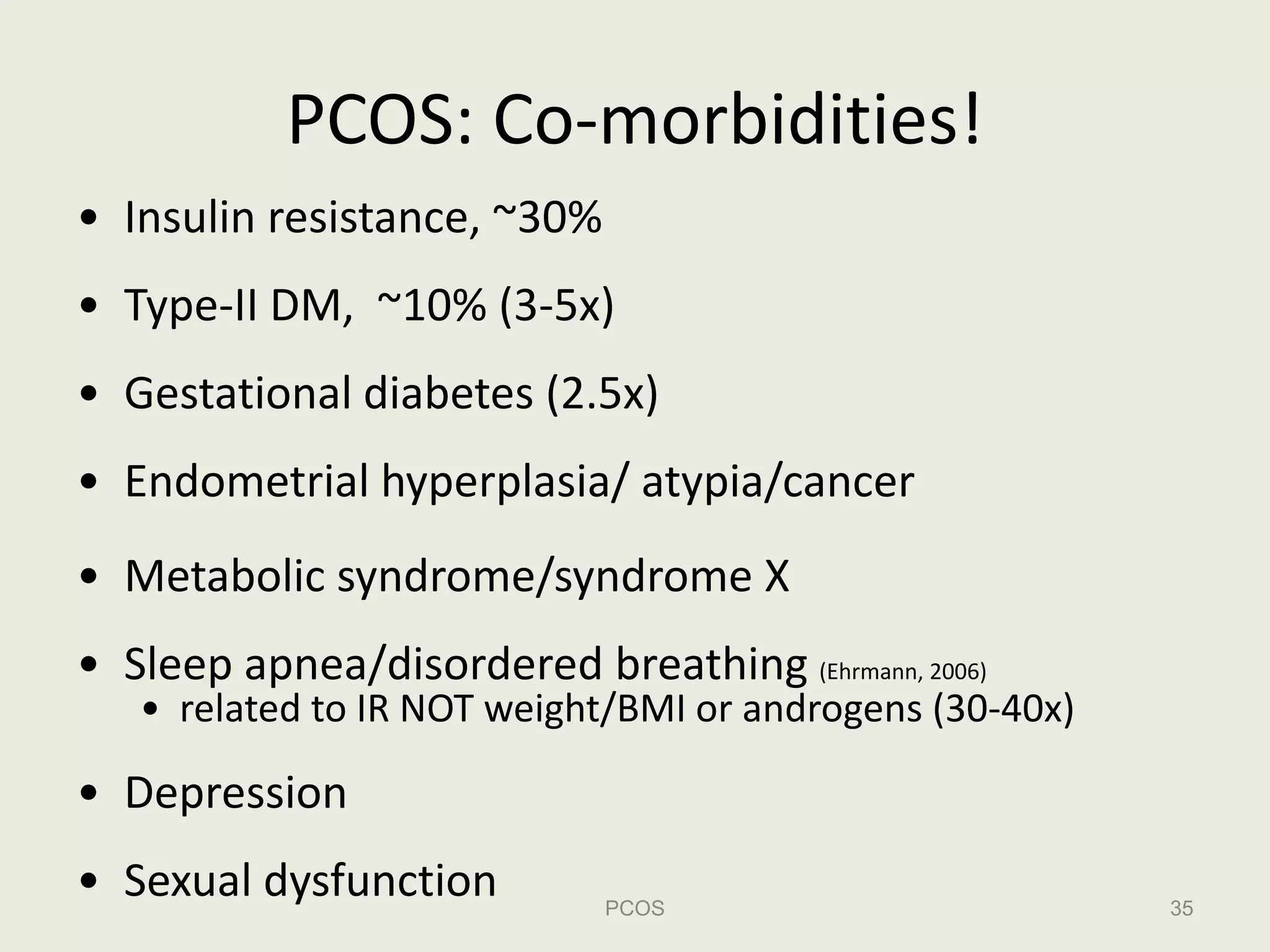 Polycystic Ovary Syndrome (PCOS) | PDF