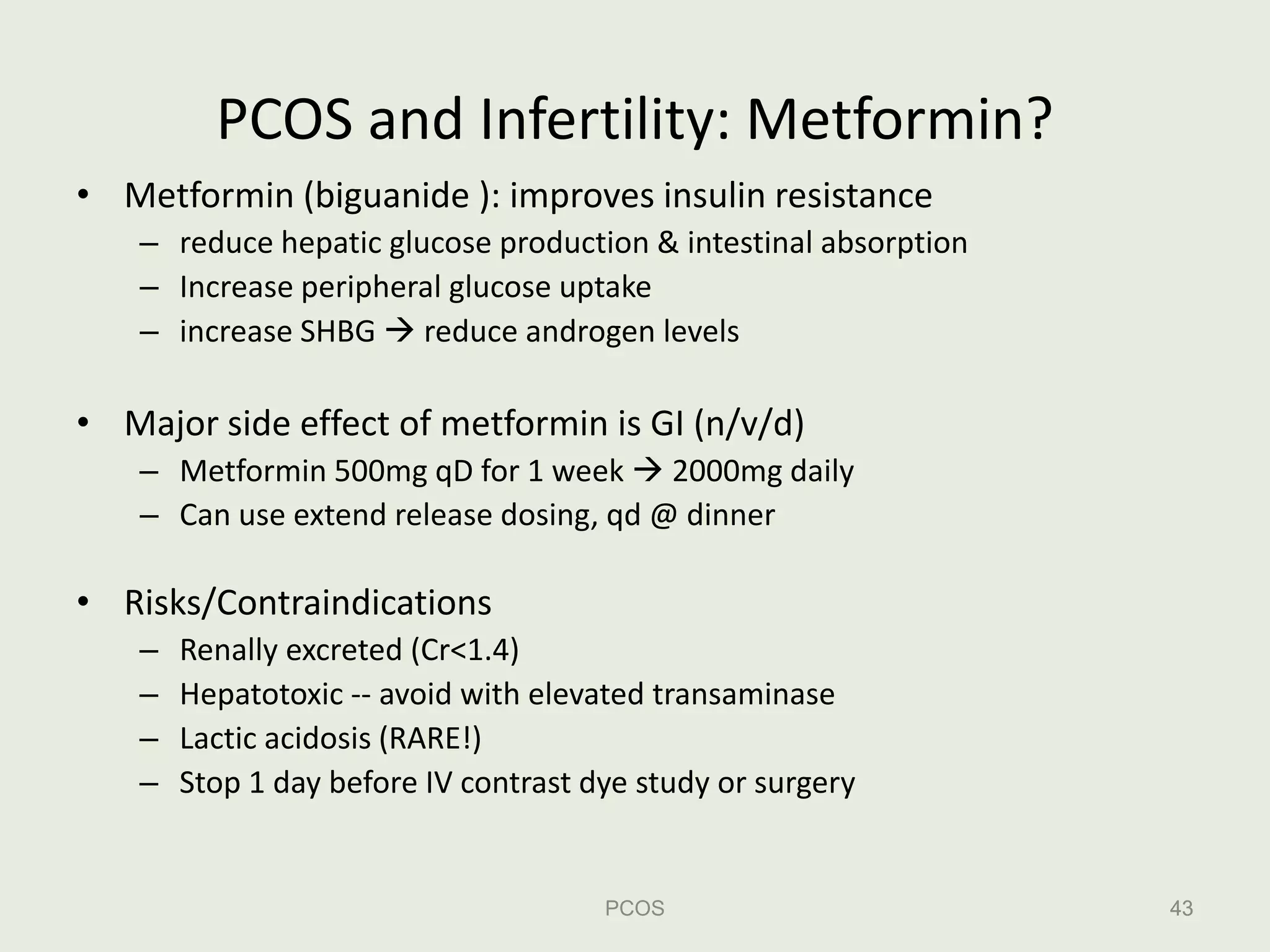 Polycystic Ovary Syndrome (PCOS) | PDF
