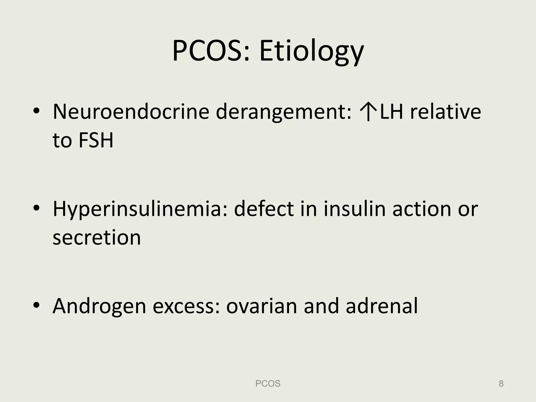 Polycystic Ovary Syndrome (PCOS) | PDF