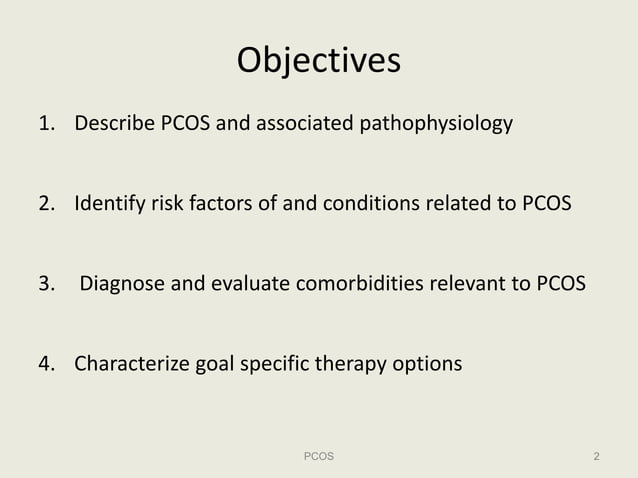 Polycystic Ovary Syndrome (PCOS) | PDF