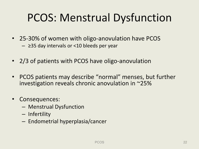 Polycystic Ovary Syndrome (PCOS) | PDF