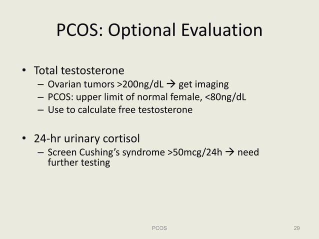 Polycystic Ovary Syndrome (PCOS) | PDF