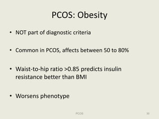 Polycystic Ovary Syndrome (PCOS) | PDF