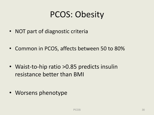 Polycystic Ovary Syndrome (PCOS) | PDF