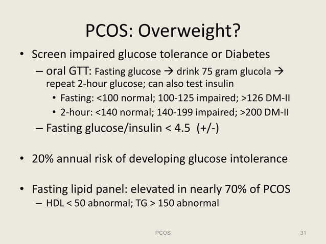 Polycystic Ovary Syndrome (PCOS) | PDF