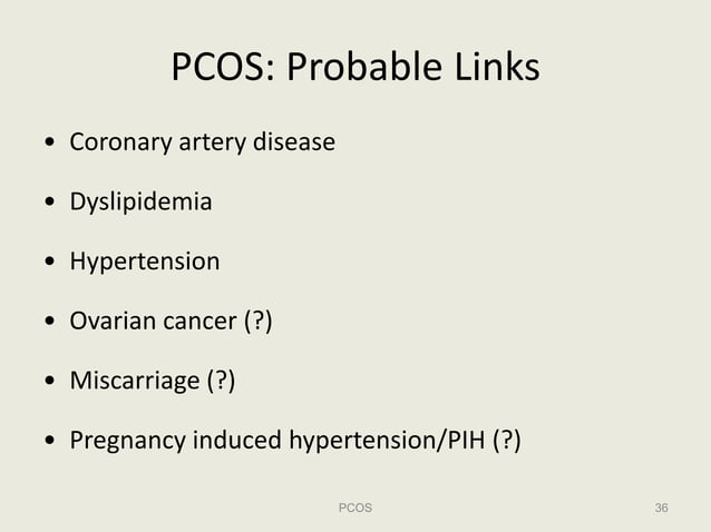 Polycystic Ovary Syndrome (PCOS) | PDF