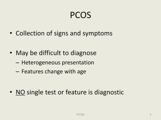 Polycystic Ovary Syndrome (PCOS) | PDF