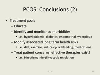 Polycystic Ovary Syndrome (PCOS) | PDF