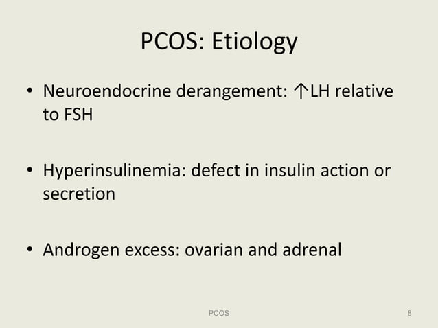 Polycystic Ovary Syndrome (PCOS) | PDF
