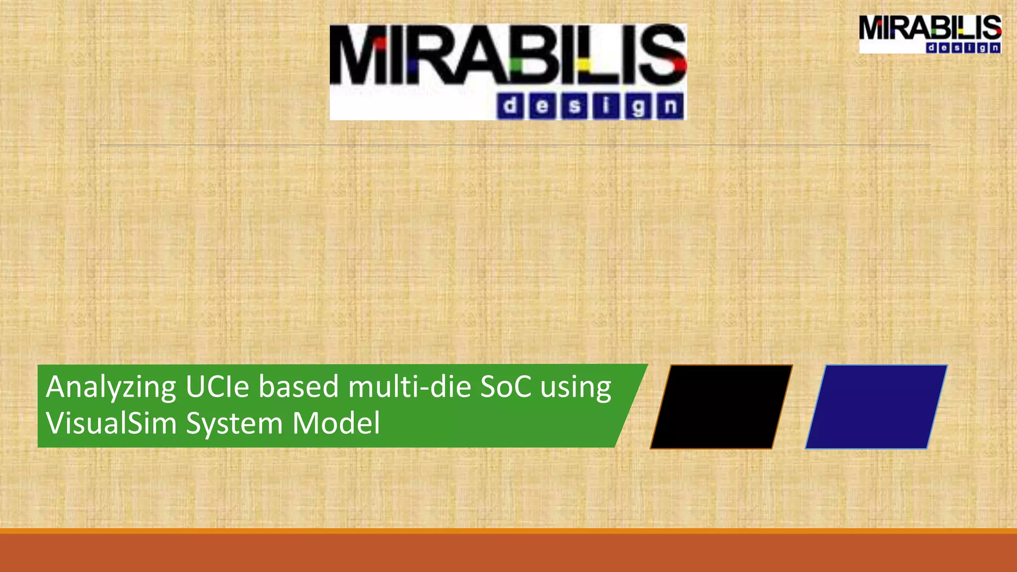 Evaluating UCIe based multi-die SoC to meet timing and power | PPTX