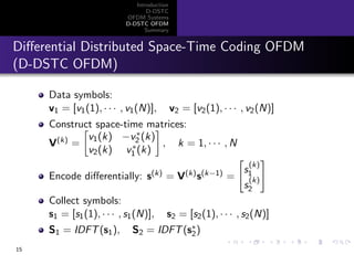 Asynchronous Differential Distributed Space-Time Coding | PDF
